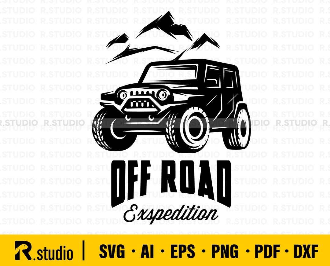 Off Road Svg/ Big Truck SVG Files/ Classic Offroad Cut File/ Hiking ...