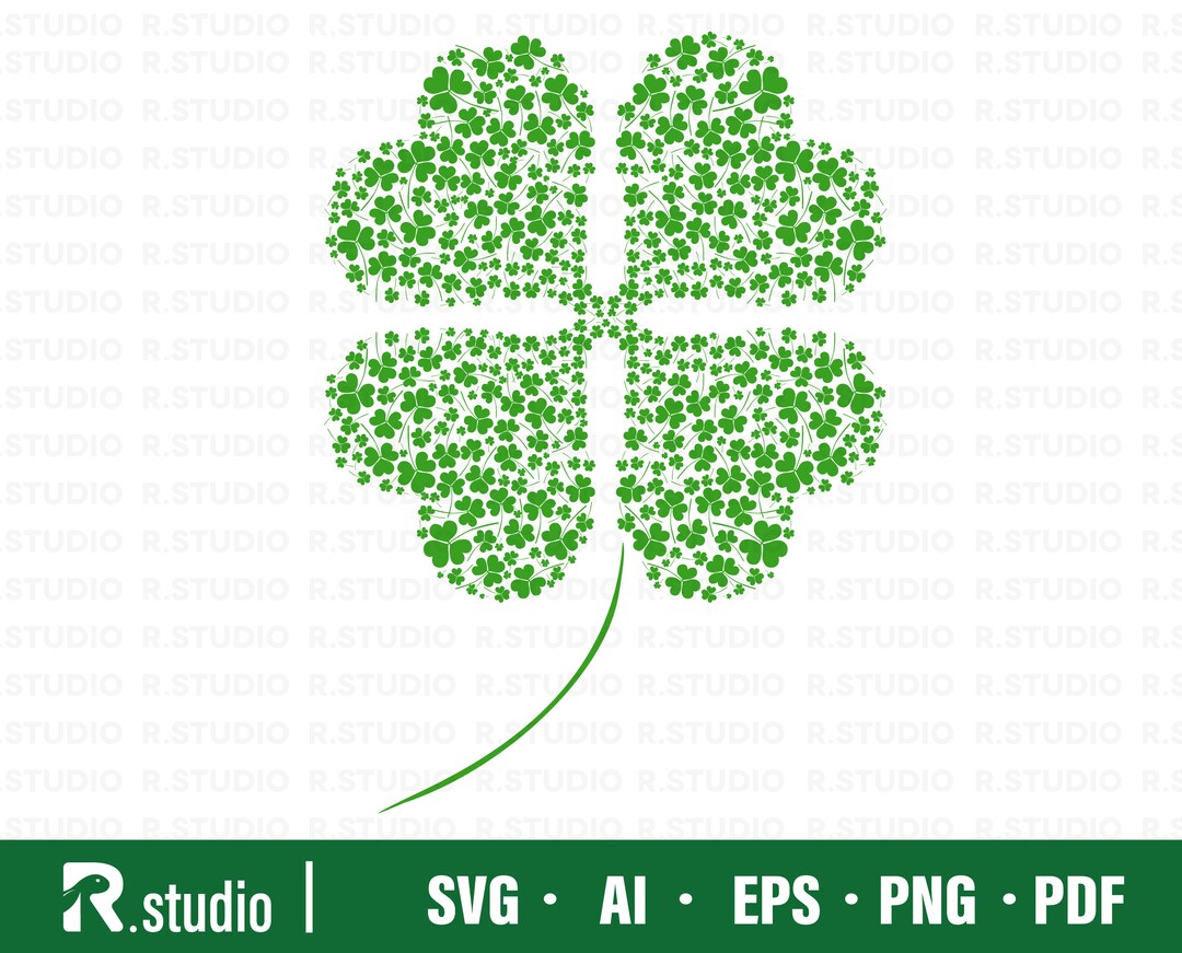 Shamrock SVG/ Clover Svg/ Png/ Cut File/ St. Patrick's Day SVG/ Irish ...