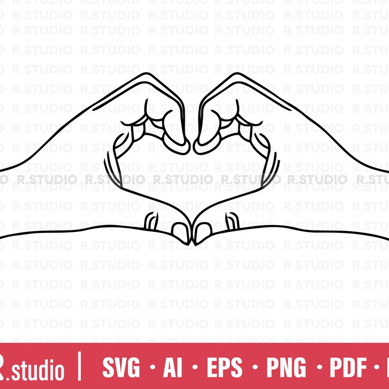 Heart and Hand - Etsy