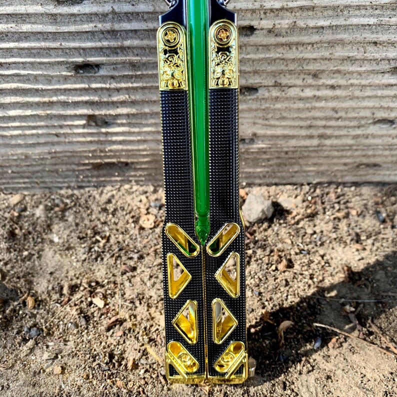 Butterfly Knife Octane Heirloom Replica With Sheath Safe for - Etsy