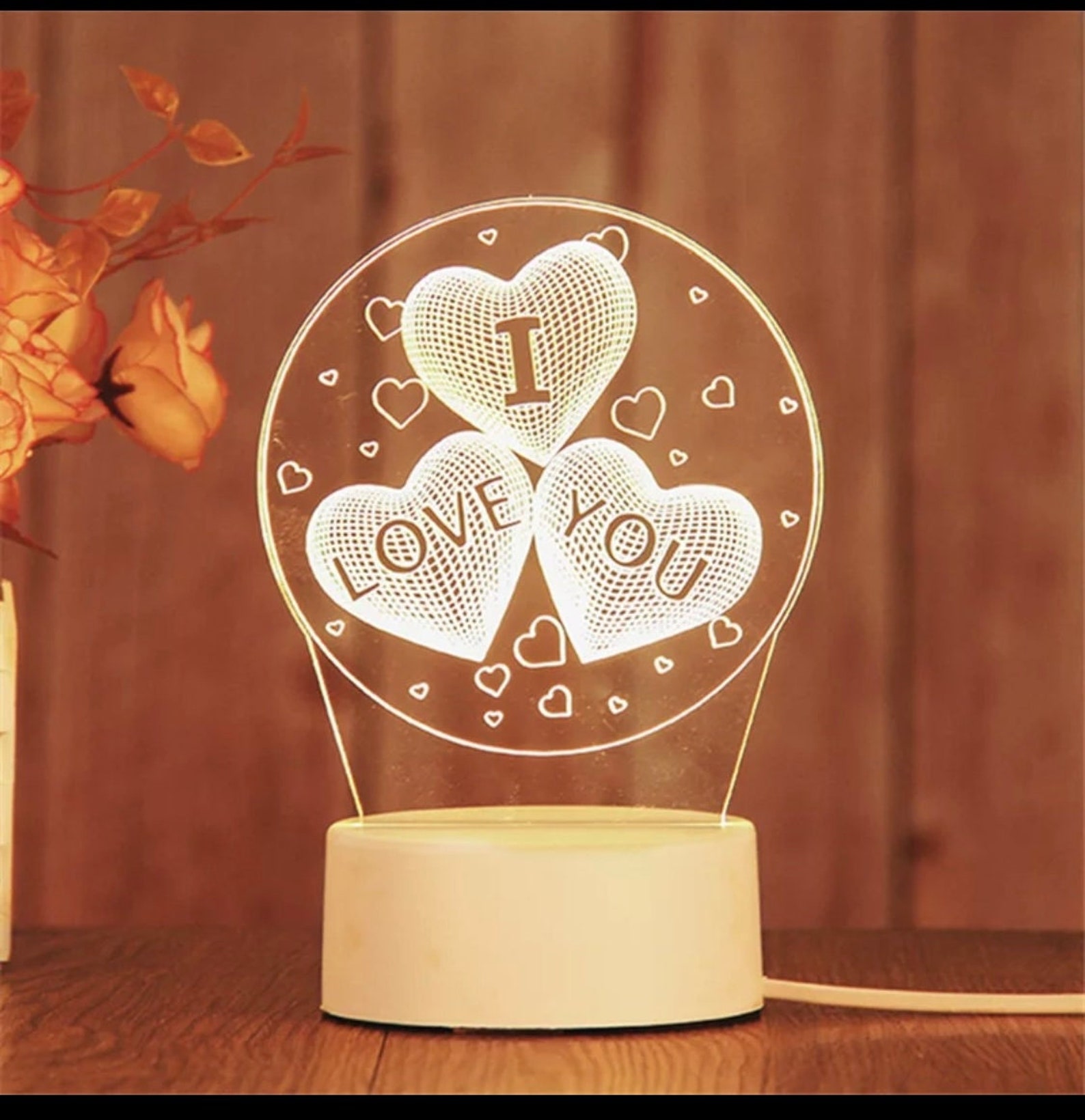 Chose From 9 Styles 3D Illusion Table Lamp Night Light for Kids and ...