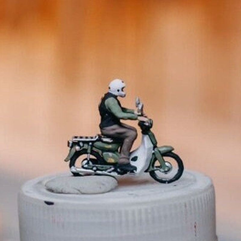 Ho Scale Motorcycle - Etsy
