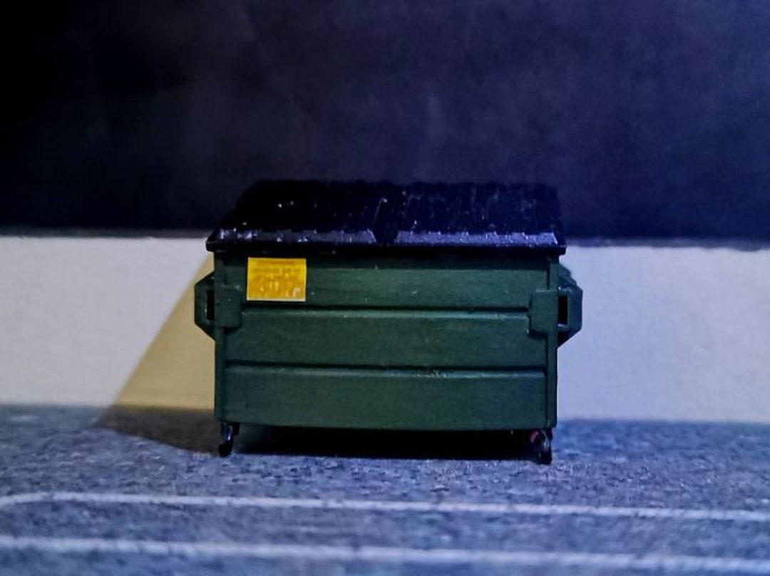 1:64 Dumpster Miniature Figure Diorama - Etsy