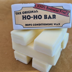 The Original HO-HO Bar jojoba Wax Rope Conditioning Bar, Natural ...