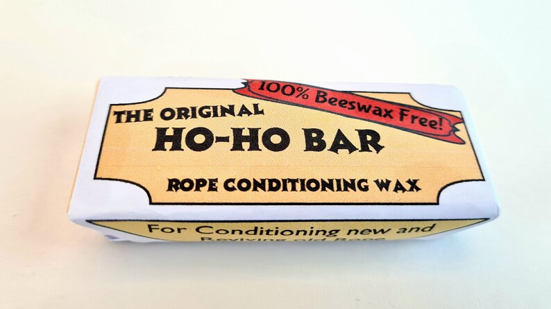 The Original HO-HO Bar jojoba Wax Rope Conditioning Bar, Natural ...