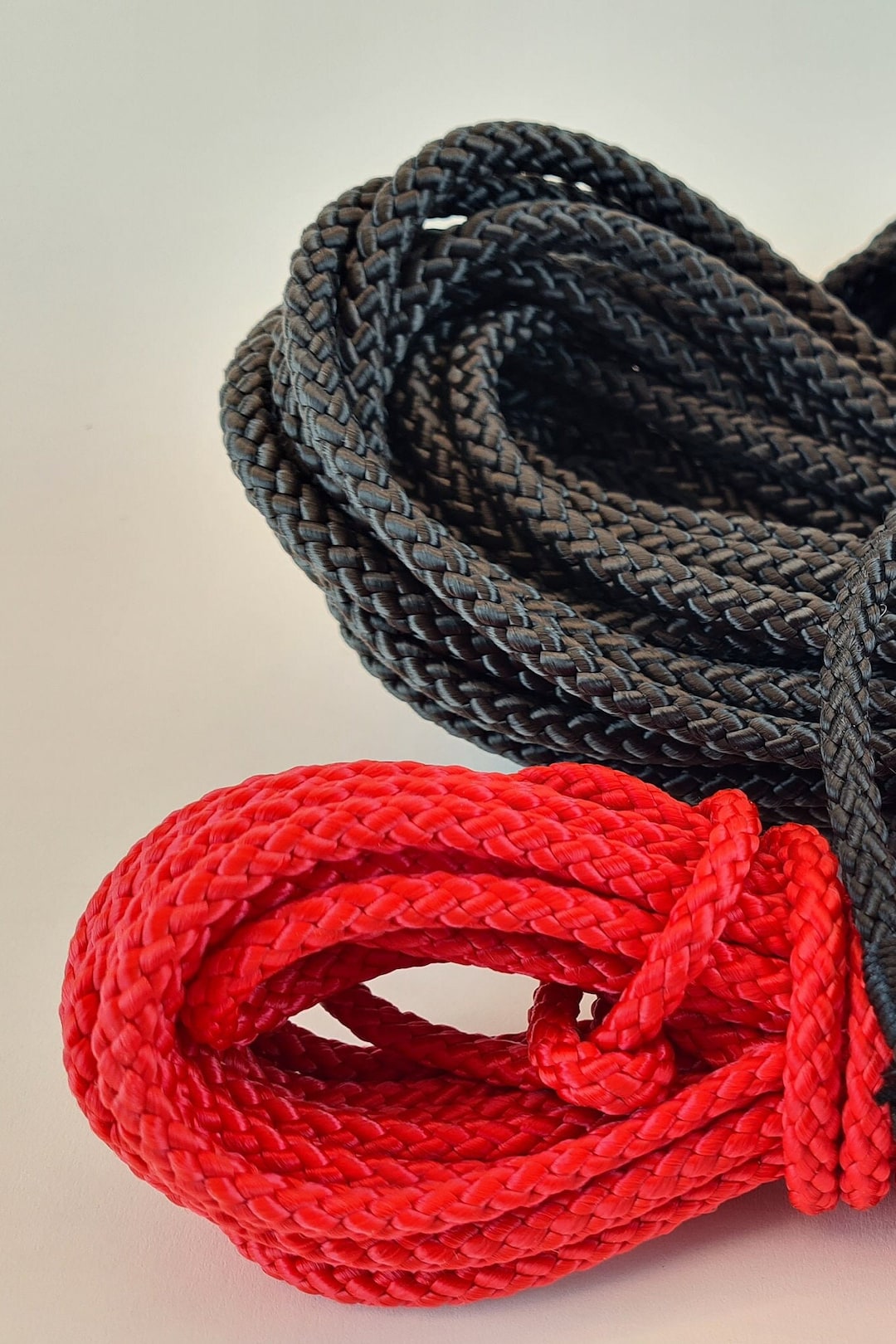 18m 59' Raw Unfinished Synthetic Silk Shibari Rope for Bondage and ...