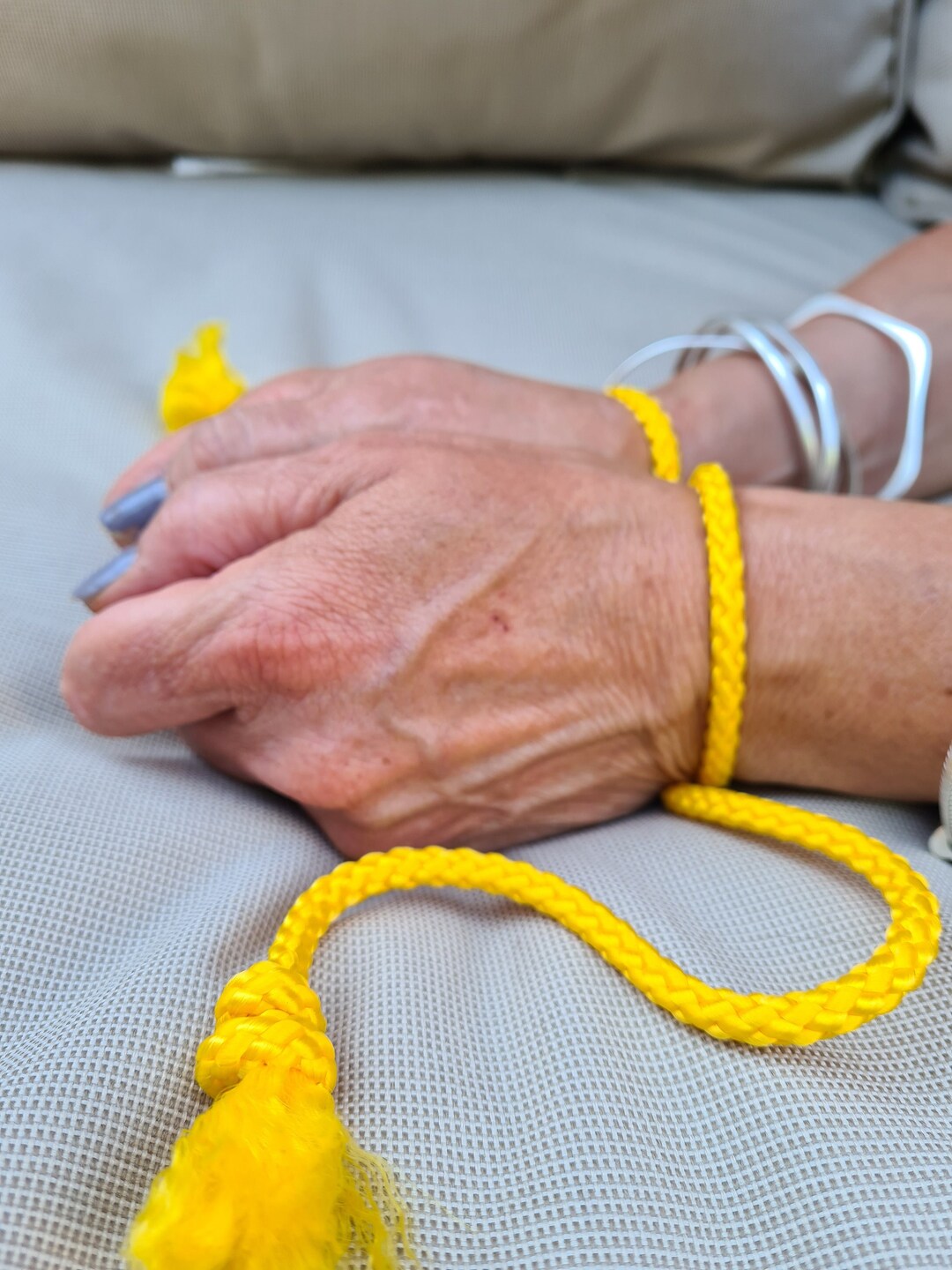 Sunshine Yellow Easy Rope Handcuffs, Strong Fantasy Adult Roleplay ...