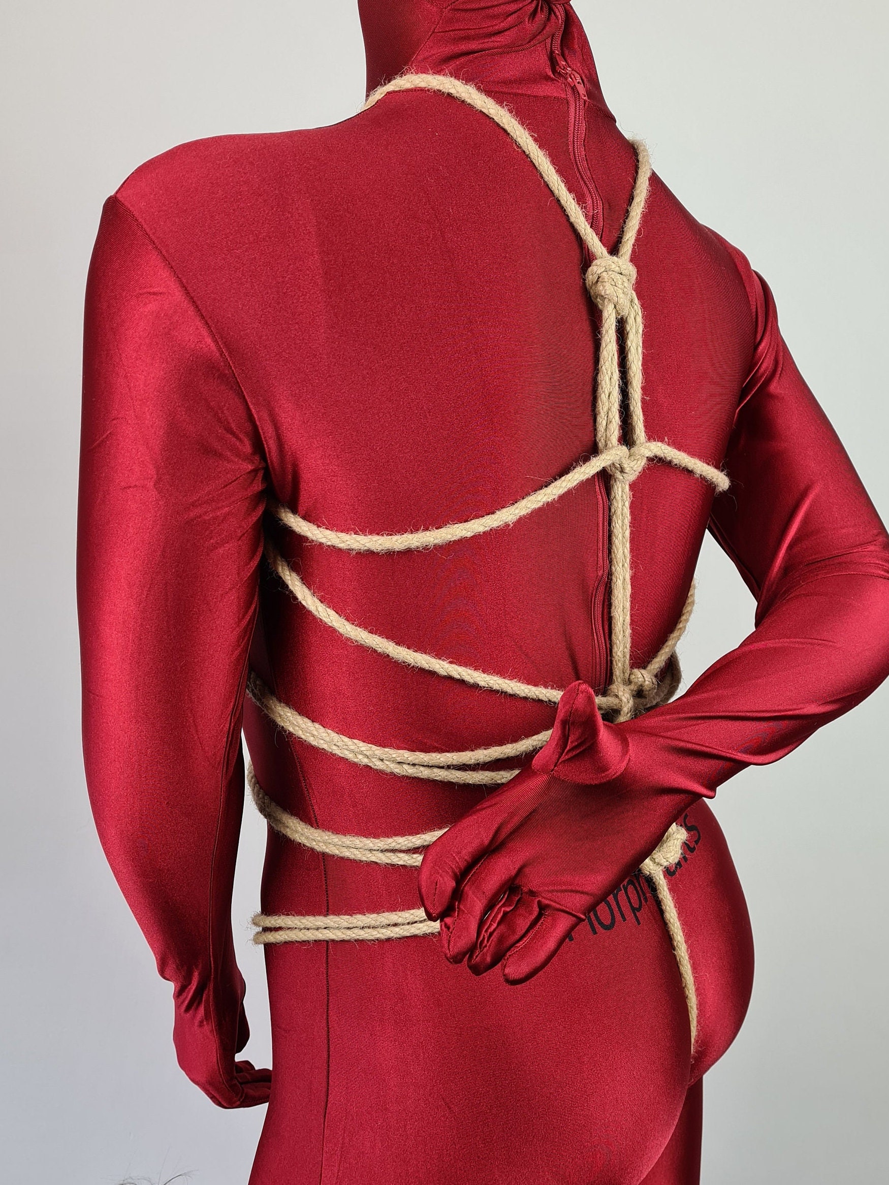 Shibari Style Rope Dress Harness Fully Adjustable Self Tie Bondage ...