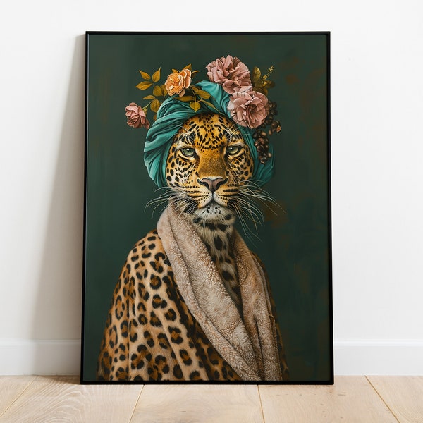 Leopard Print Office - Etsy
