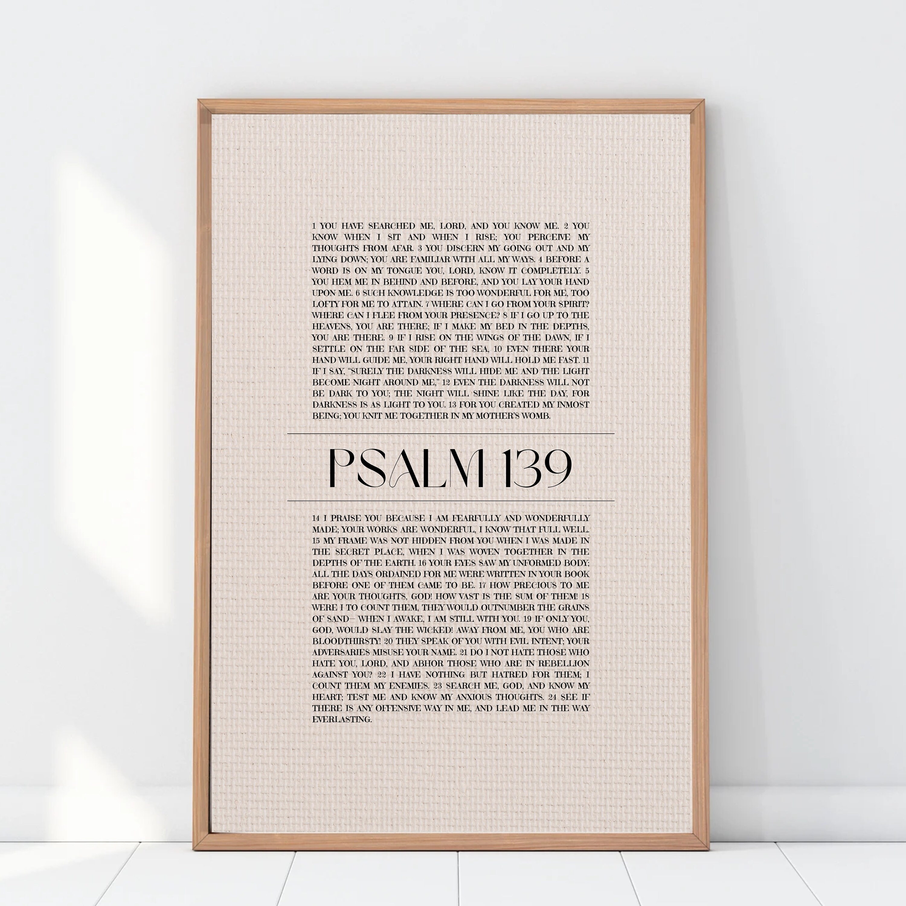 Jesus Portrait Set - Beige Psalms - Mix & Match Bible Prints ...