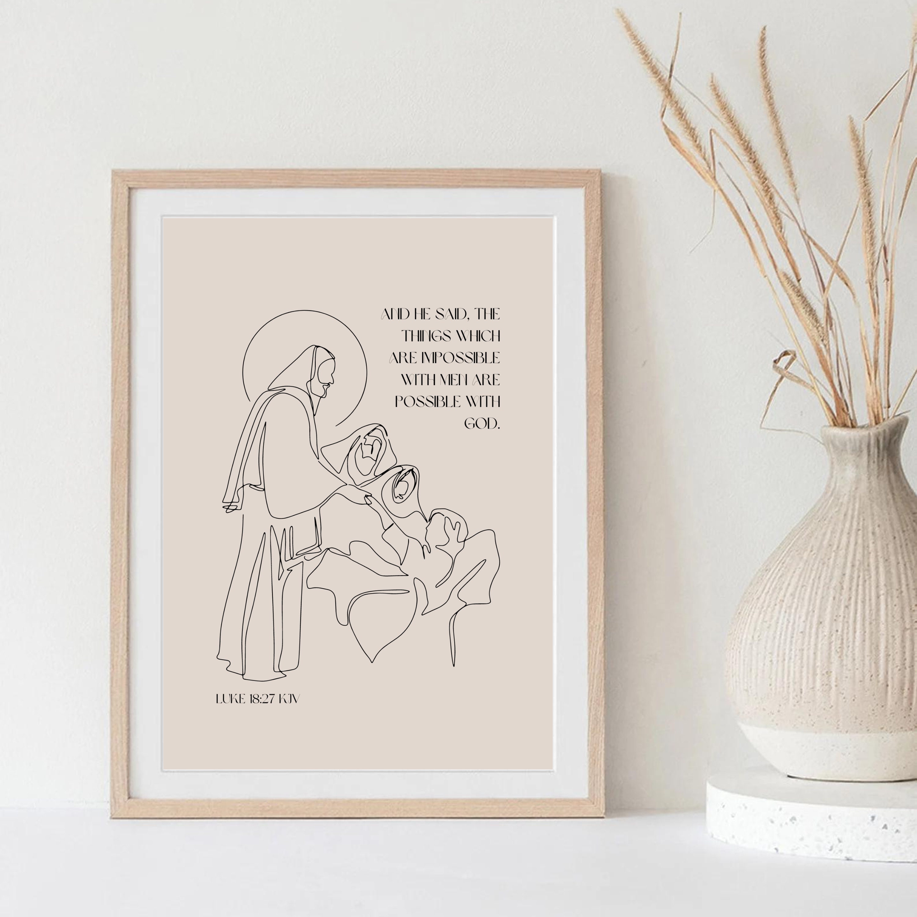 Jesus Helping People