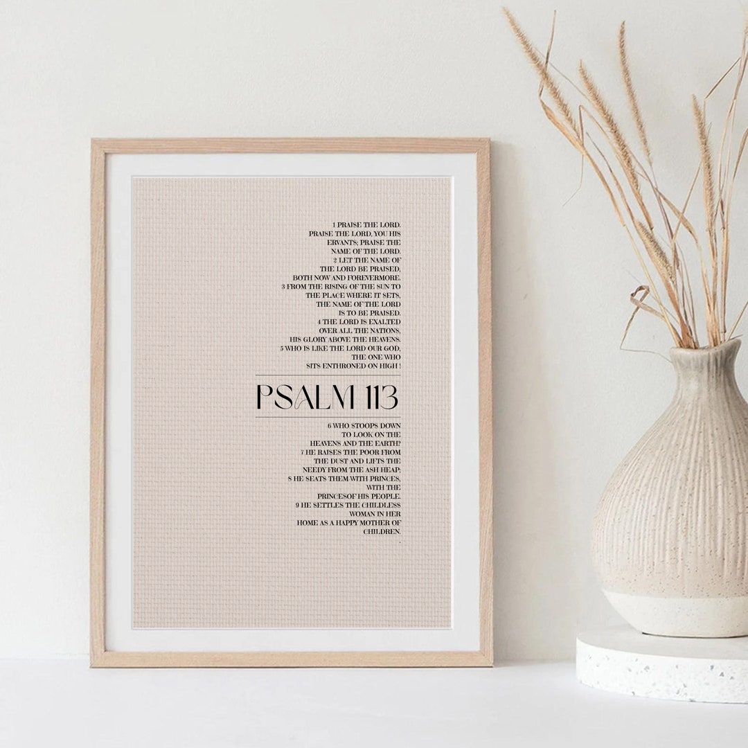 Psalm 113 Bible Print Etsy psalm-113-bible-print-etsy