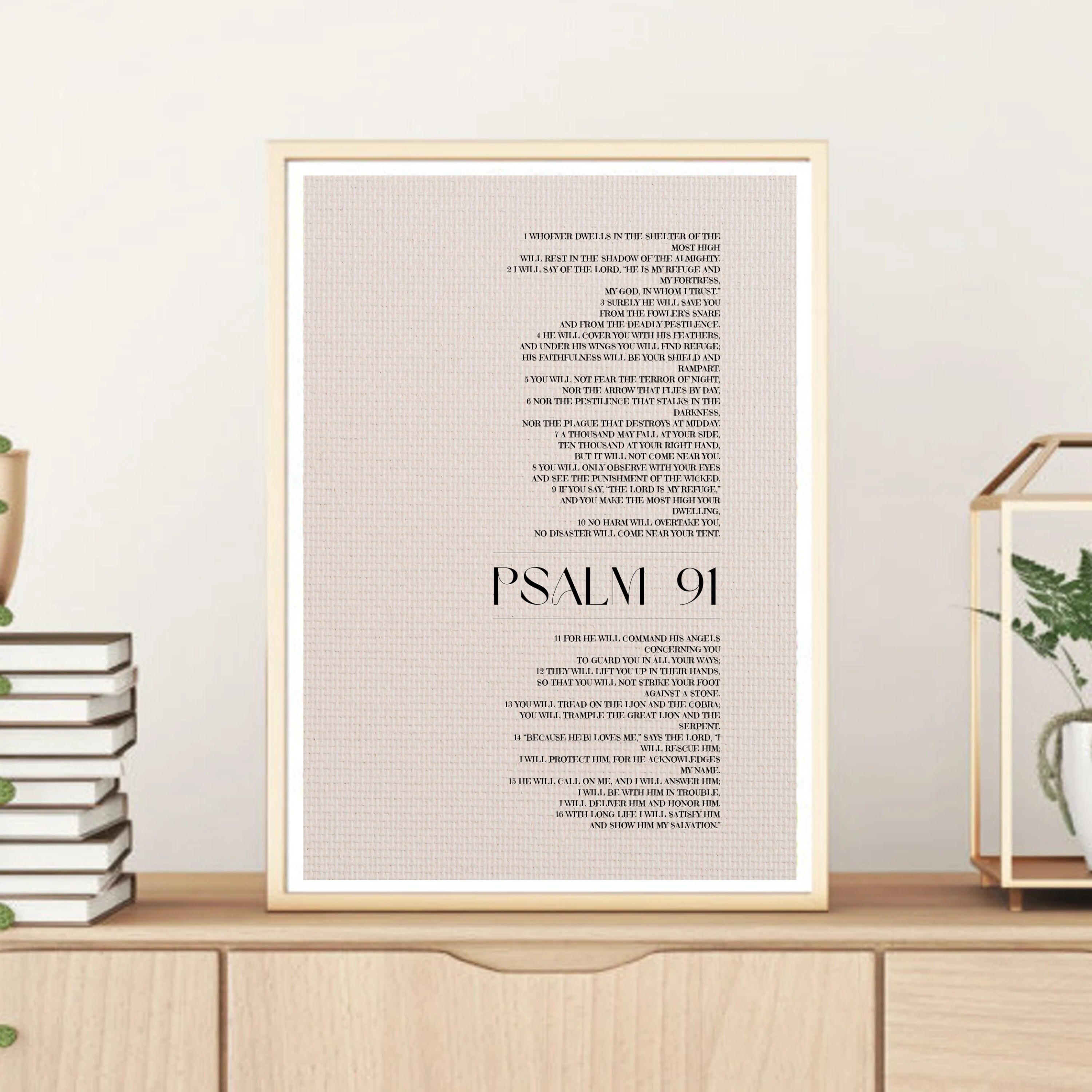 Psalm 91 Printable - Etsy