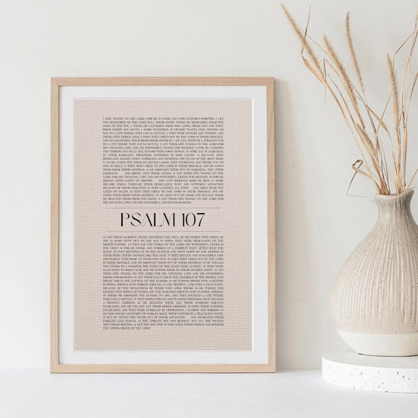 Psalm 107 - Etsy
