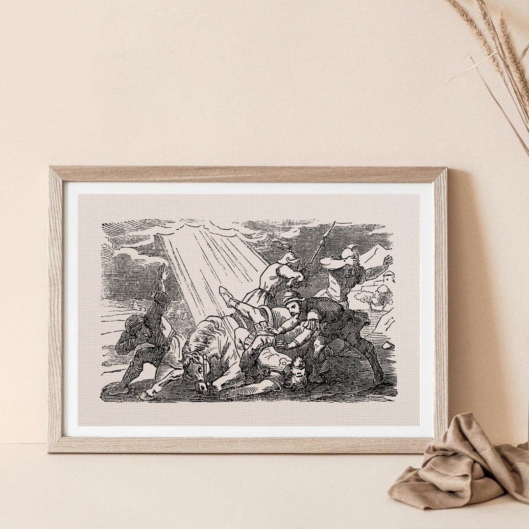 Be Still and Know, Jesus Speaking to Saul on the Damascus Road, Acts 9 ...