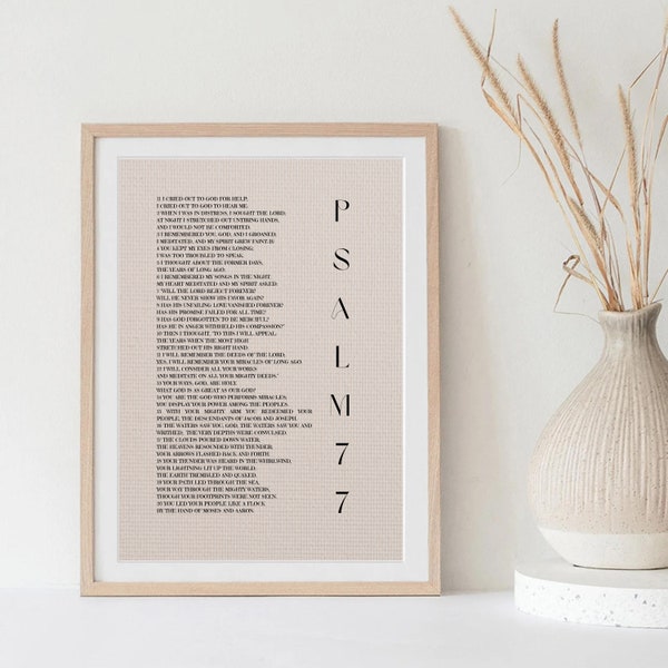 Psalm - Etsy
