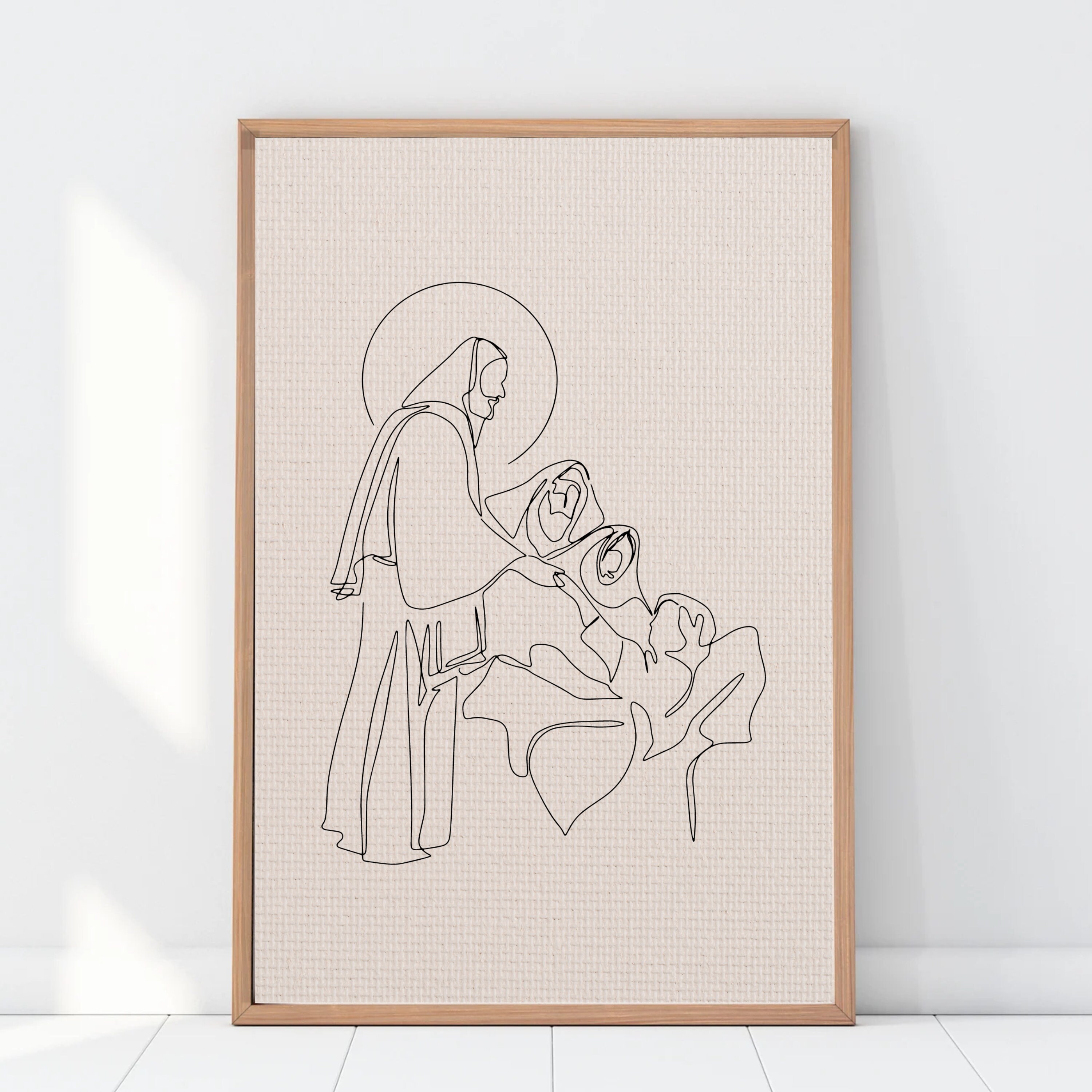 Jesus Helping Others, Jesus Wall Art - Etsy