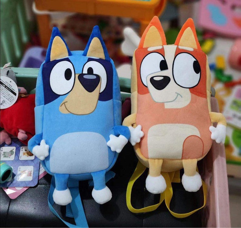 Bluey & Bingo Cartoon Kids Backpacks - Etsy Hong Kong Bluey & Bingo Cartoon Kids Backpacks - Etsy Hong Kong