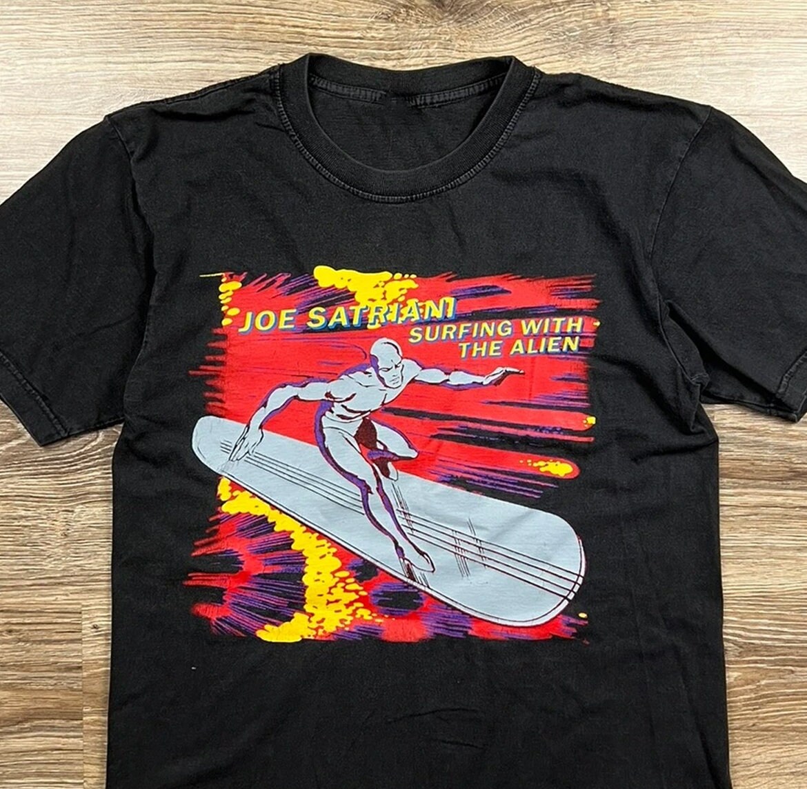 Joe Satriani Surfing With The Alien T-Shirt, Joe Satriani Graphic T ...