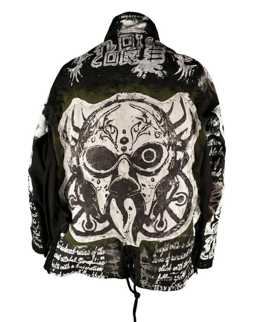 L Unique Handmade Emo Custom Punk Rock Goth Fantasy Spiral Rave ...