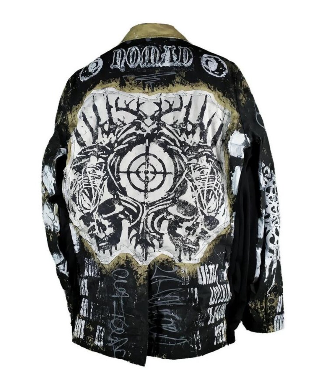 L Unique Handmade Emo Custom Punk Rock Goth Fantasy Spiral Rave ...