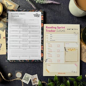 Reading Sprint Trackers - Etsy