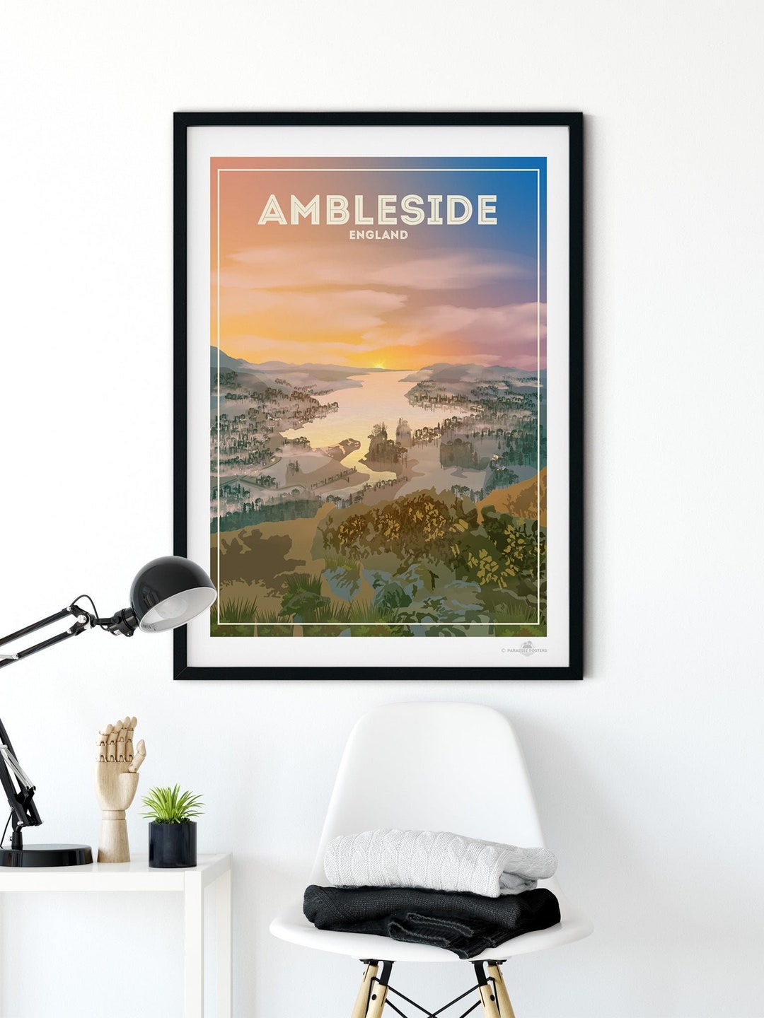 Ambleside England Poster Print - Etsy