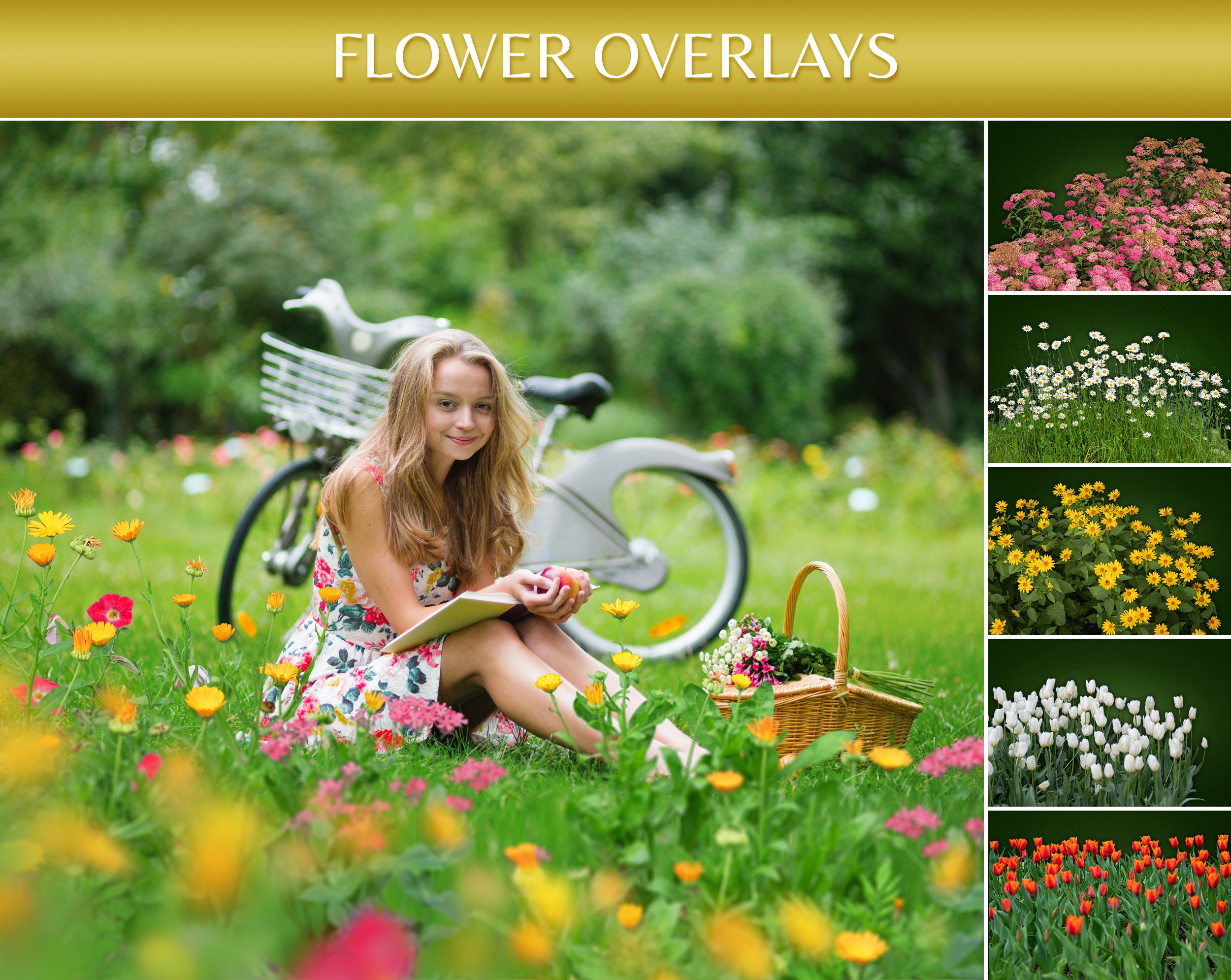 Flower Overlays