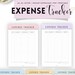 Fillable Expense Tracker Printable, Expense Planner, Money Management ...