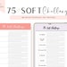 PRINTABLE 75 Soft Challenge Template, Fillable 75 Soft Challenge ...