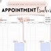 Fillable Appointment Tracker Printable, Appointment Tracker Template ...