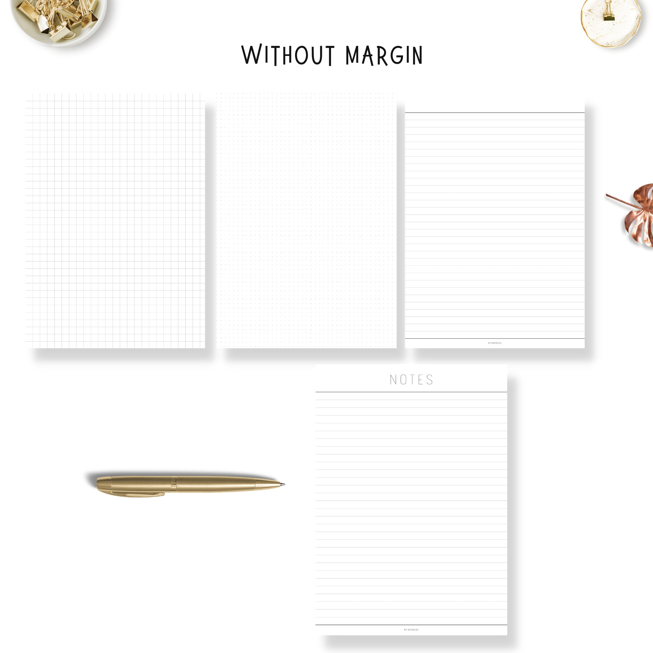 Paper Pages, Dot Grid Paper, Lined Paper, Graph Paper, Dotted Paper ...