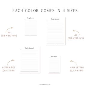 FILLABLE Daily Journal PRINTABLE, Planner Page, Daily Diary Page, Diary ...