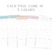 Book of the Month Template, Reading Tracker Template Printable, Pdf, A4 ...