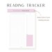 Book of the Month Template, Reading Tracker Template Printable, Pdf, A4 ...