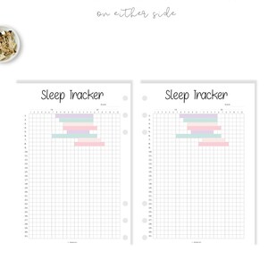 Sleep Tracker Printable, Monthly Sleep Log, Sleep Journal, Sleep ...