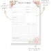 FILLABLE Project Planner PRINTABLE: Progress Tracker Template (PDF) - Etsy