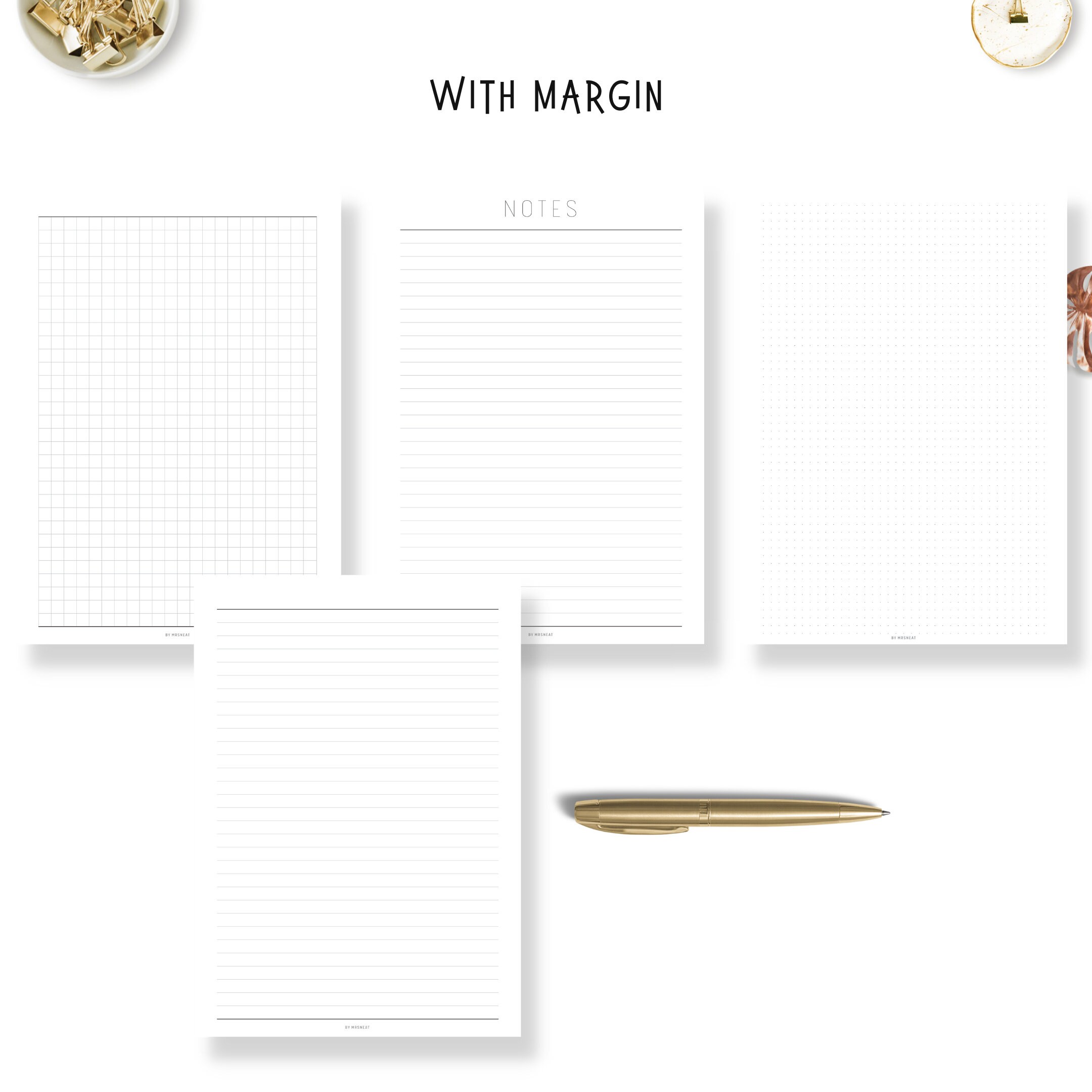 Paper Pages, Dot Grid Paper, Lined Paper, Graph Paper, Dotted Paper ...