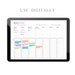 Weekly Study Planner Template, Study Tracker Printable, Weekly Schedule ...