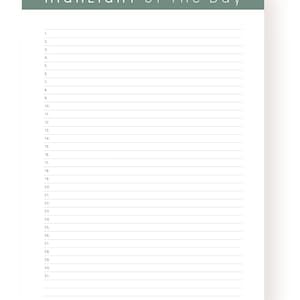 Printable Highlight of the Day Template, Day Highlight Page, Memory ...