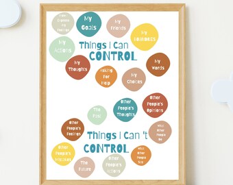 Can't Control Poster - Etsy