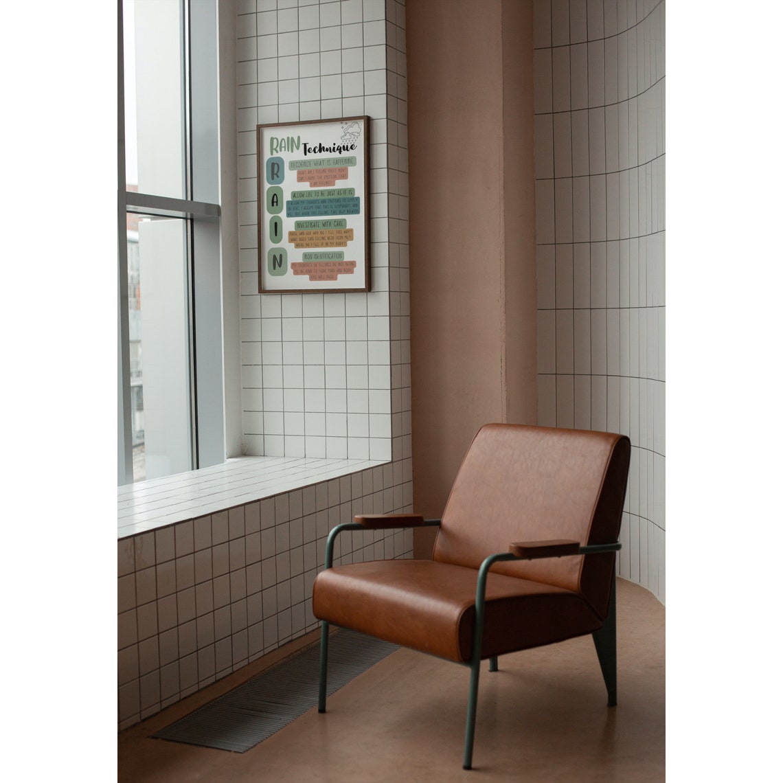 Rain Technique Poster Emotional Regulation School Counselor Therapy ...