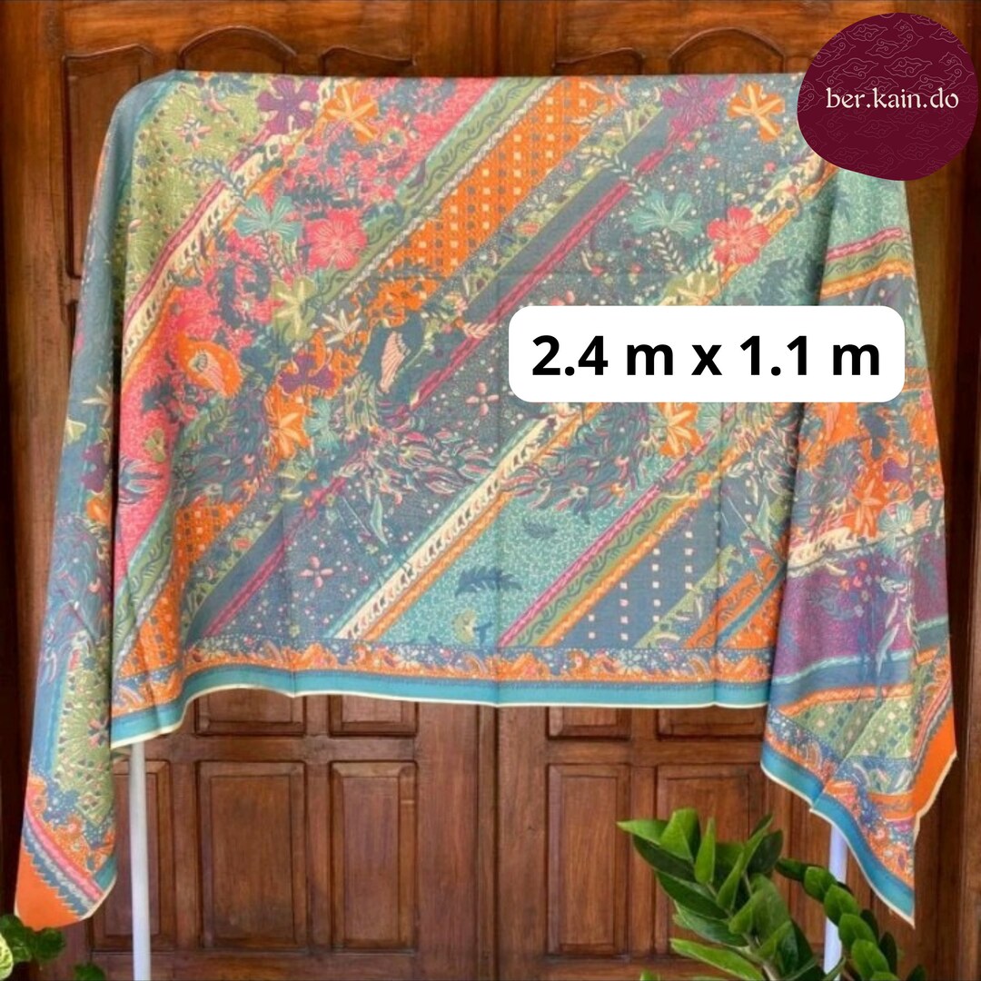 2 Pcs Mix Bali Wrap Around Beach Skirt Java Batik Block - Etsy