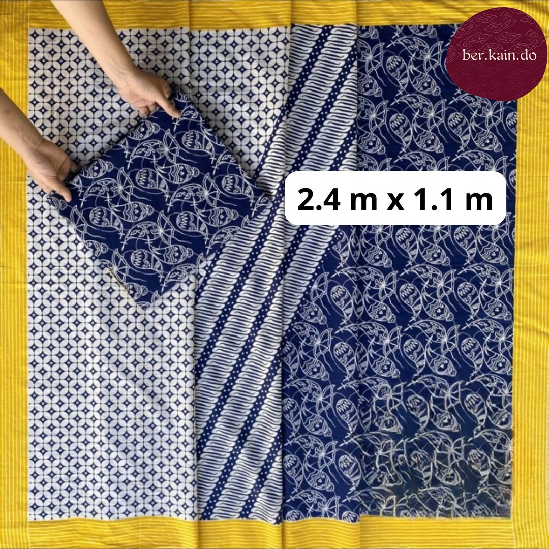 Bali Wrap Around Beach Skirt Java Batik Block Handprinted - Etsy