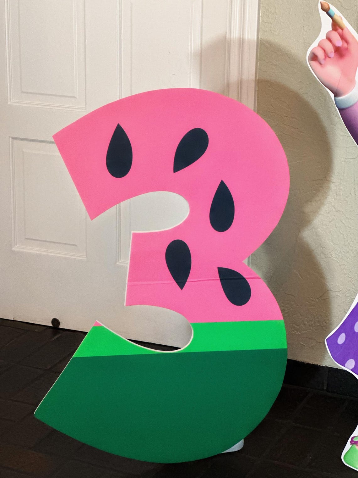 Kids Cartoon Johnny and Family Cutout Foam Board Prop, Board Background, Character Standee, Life ...