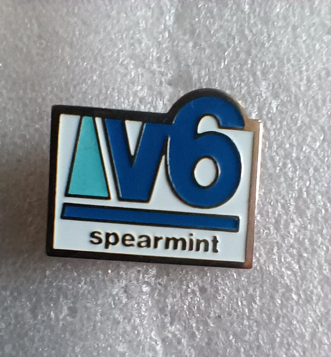 Lapel Pin V6 CHEWING GUM SPEARMINT Promotional Item Collector - Etsy