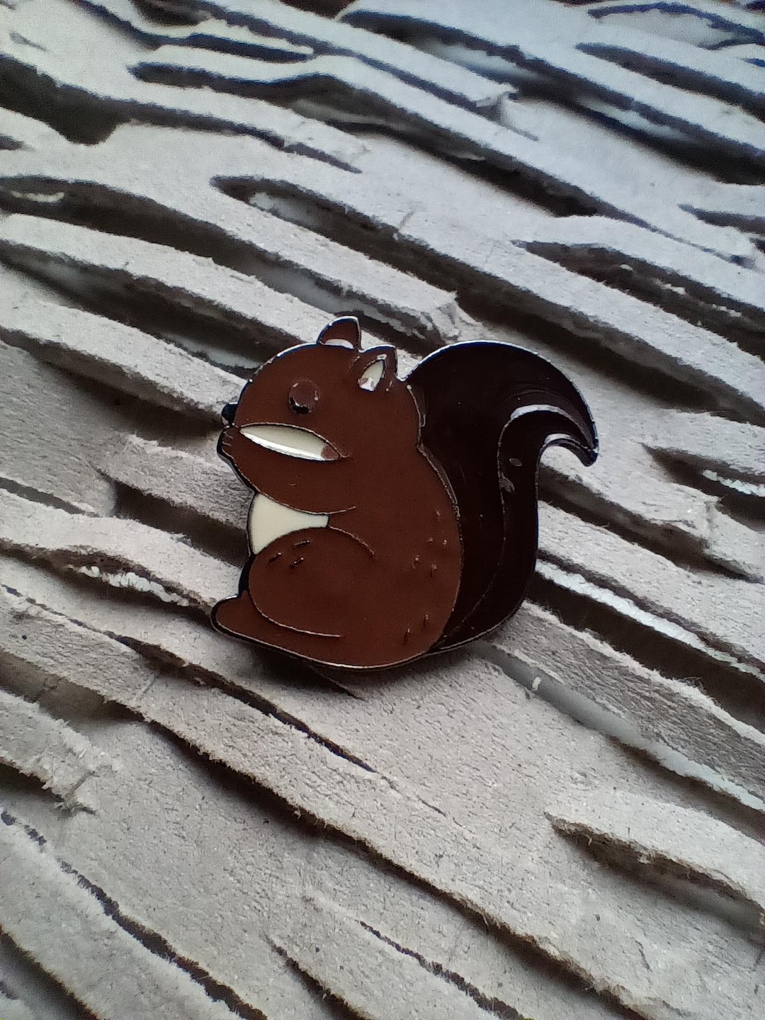 Lapel Pin Squirrel Animals Nature Forest Collector - Etsy