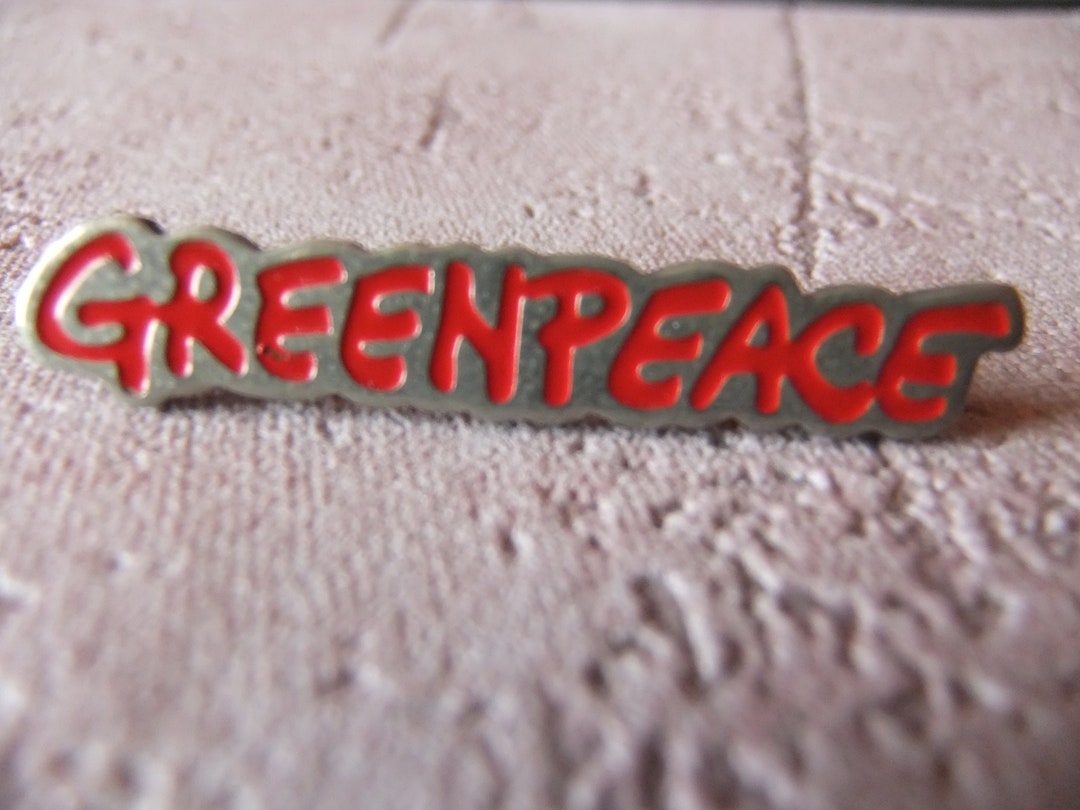 Pin Badge GREENPEACE 1991 Environment Nature Collector - Etsy