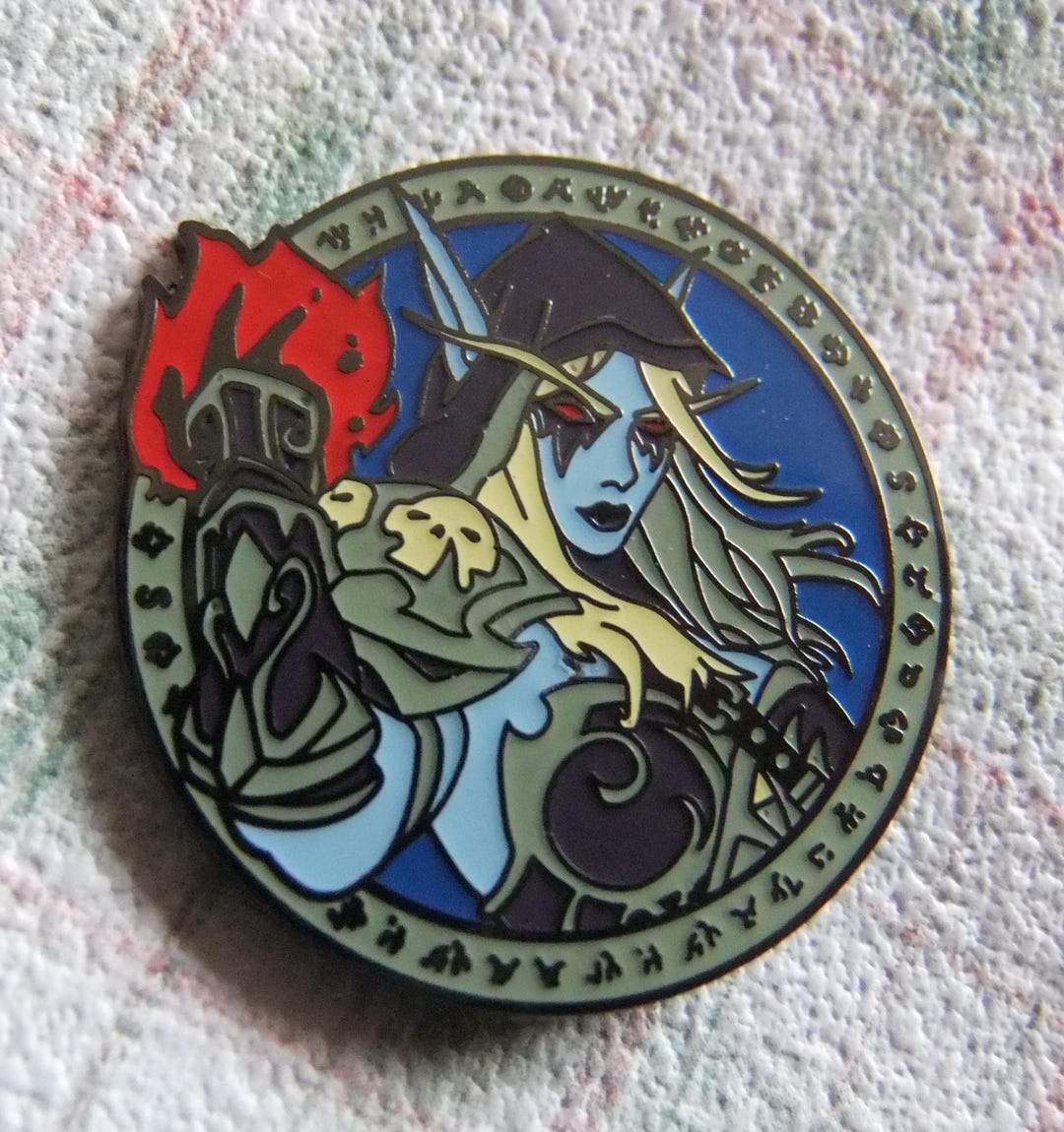 Lapel Pin ANTI-HERO Lootcraft WOW World of Warcraft Game Gaming ...