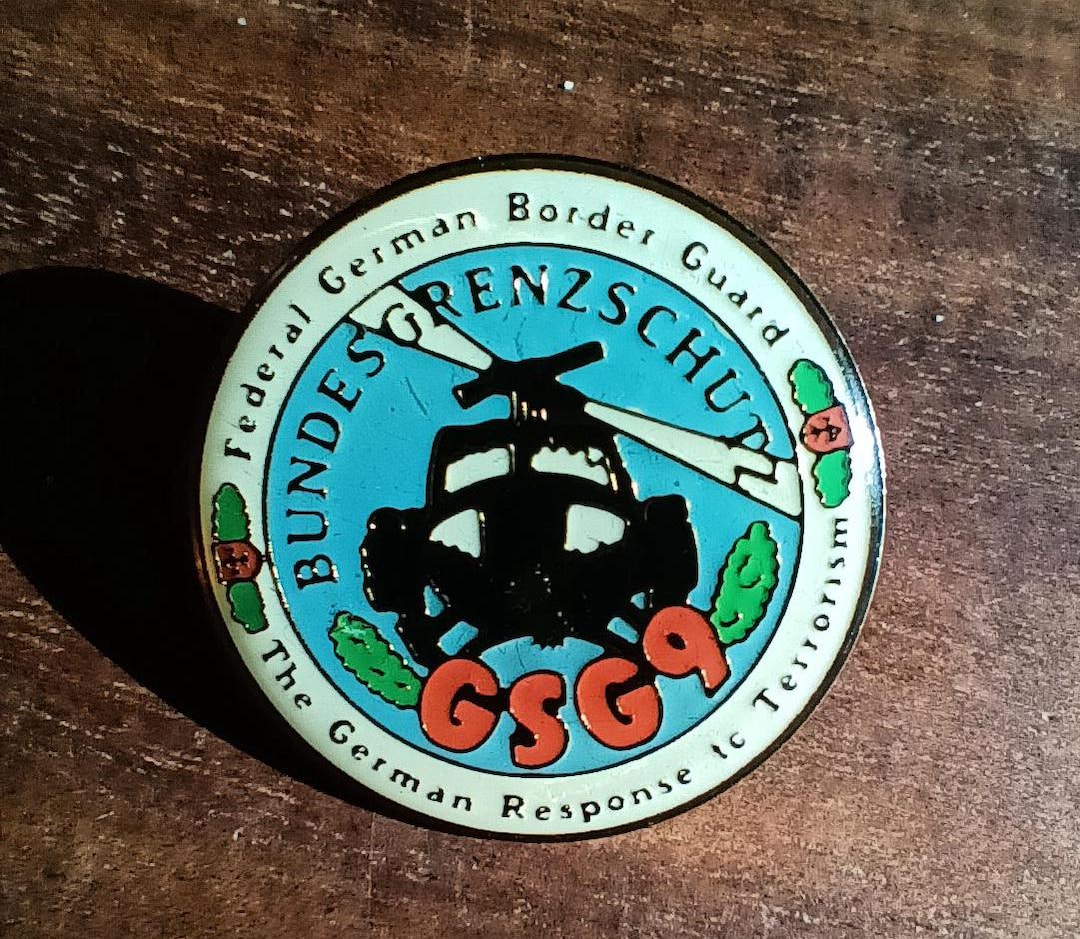 Lapel Pin GSG 9 Federal Border Police Limited Edition Collector ...